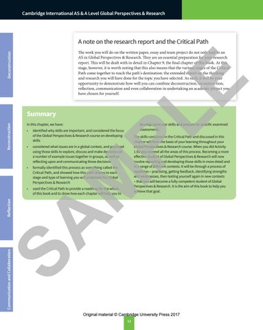 Preview Cambridge international AS & A Level Global Perspectives ...