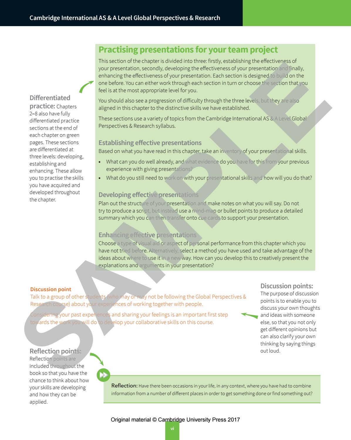 Preview Cambridge international AS & A Level Global Perspectives ...