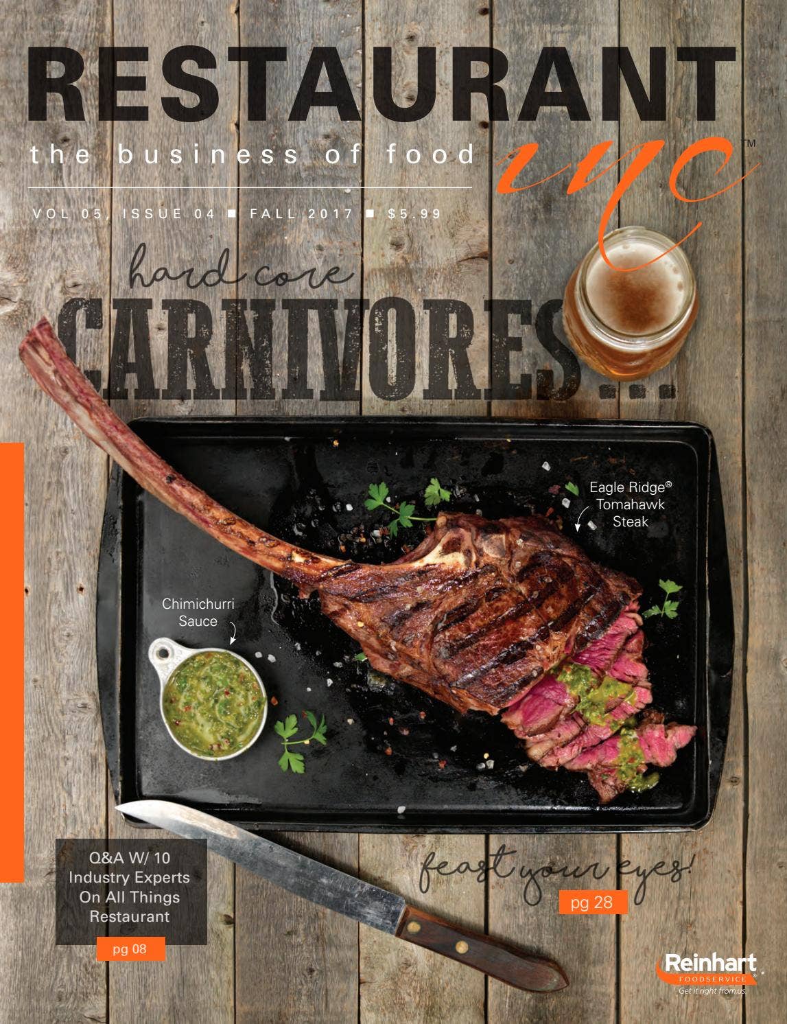 Restaurant Inc. Fall 2017 by Performance & Reinhart Foodservice ...