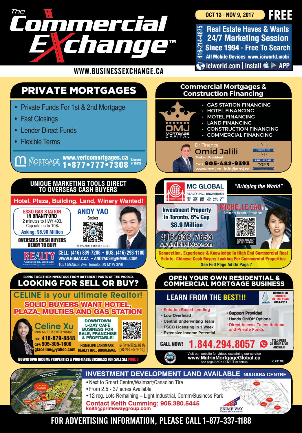 The Commercial Exchange - Oct 13, 2017 by Business Exchange - Issuu