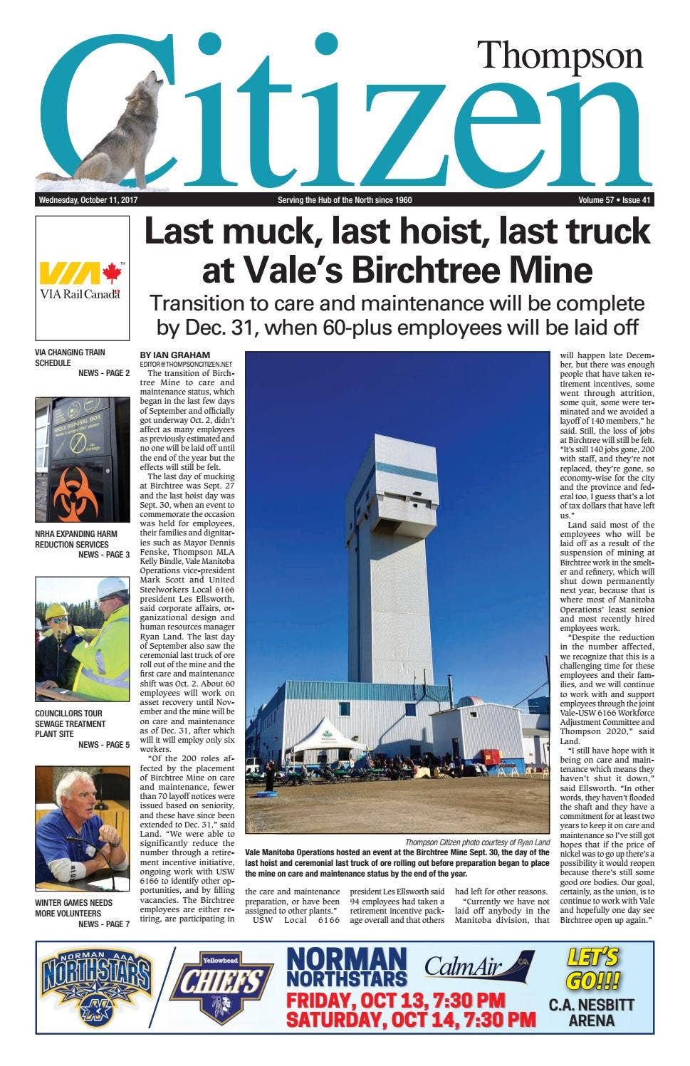 October 11 2017 by Thompson Citizen - Issuu