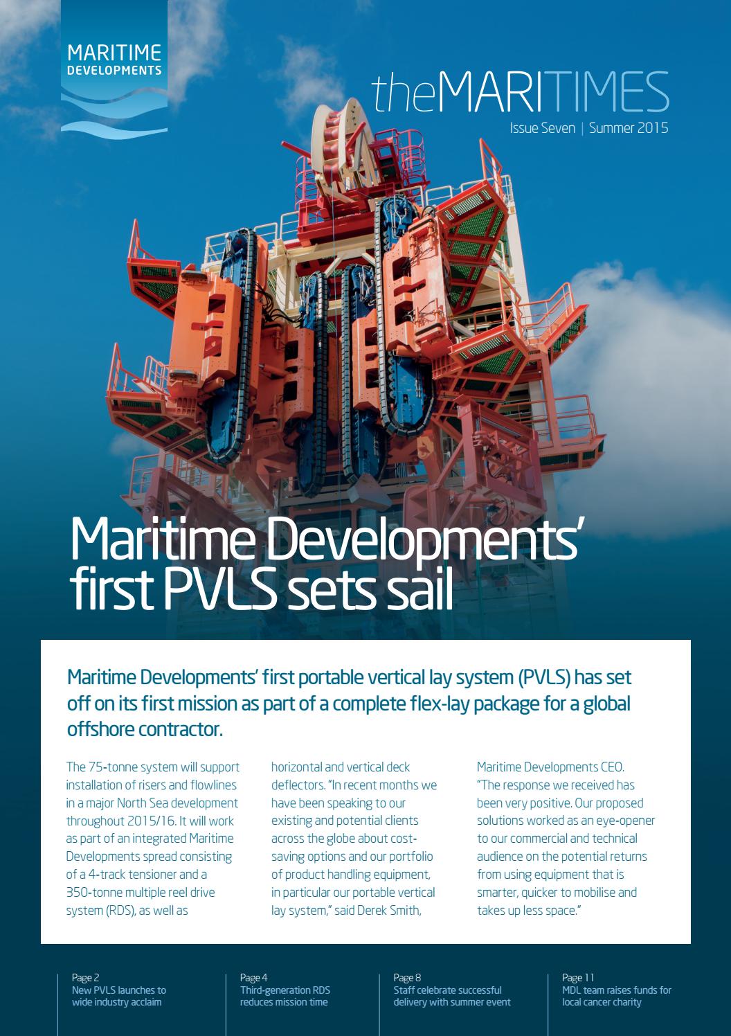 the MariTimes - Issue 7 by Maritime Developments - Issuu