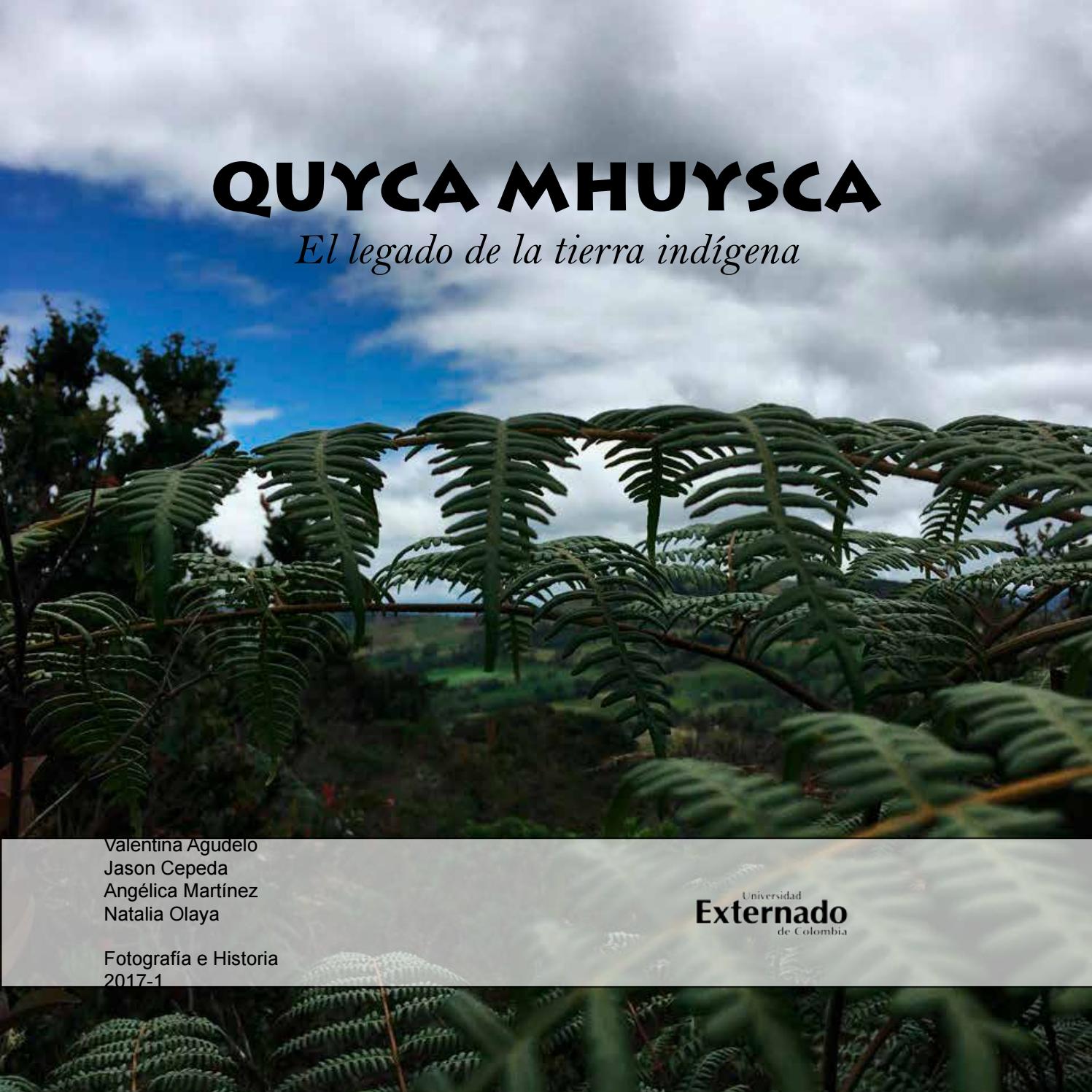 QUYCA MHUYSCA by Fotoexternado - Issuu