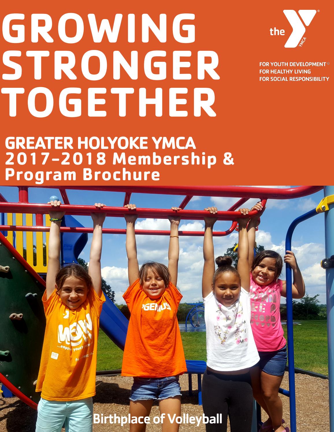 Greater Holyoke YMCA's 2017-2018 Membership & Program Brochure by Julie ...