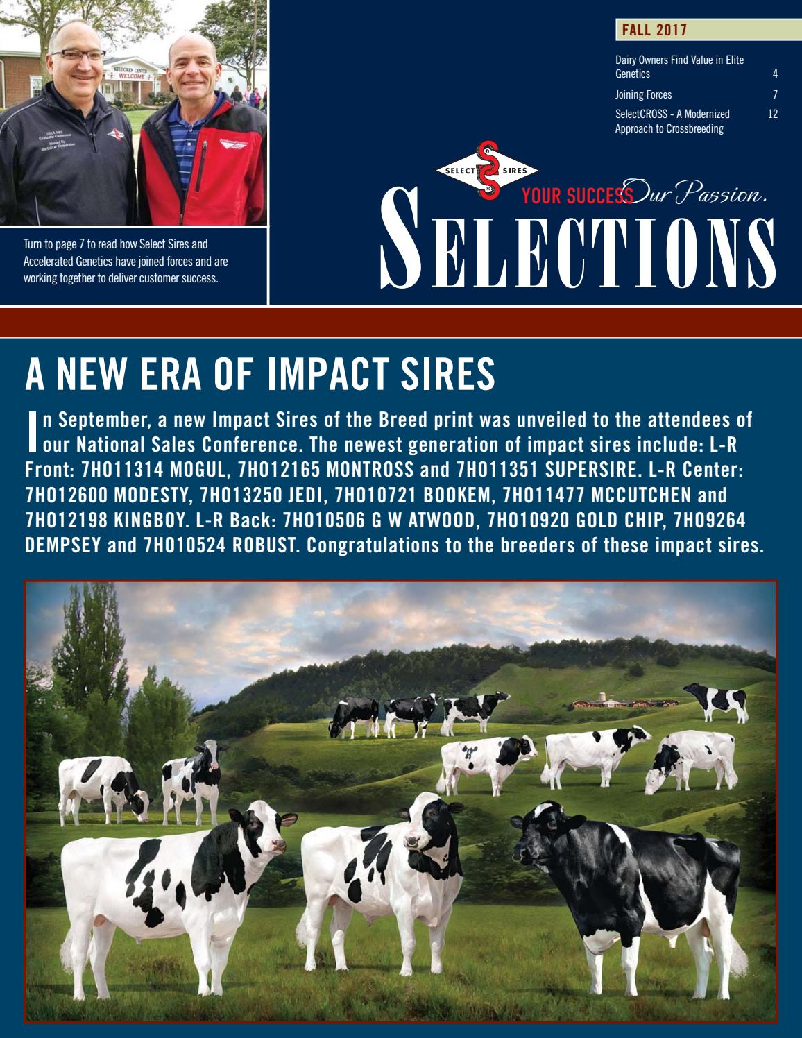 Fall 2017 Selections by Select Sires - Issuu