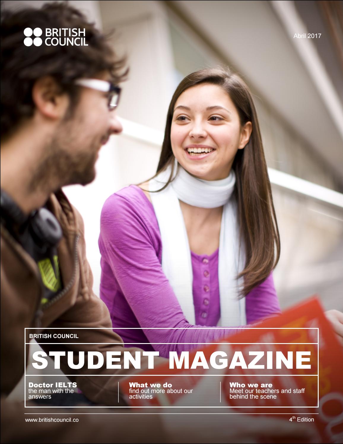 Student magazine 4th edition by British Council - Issuu