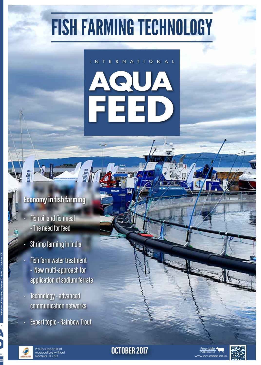 OCT 2017 - International Aquafeed by Perendale Publishers Ltd - Issuu
