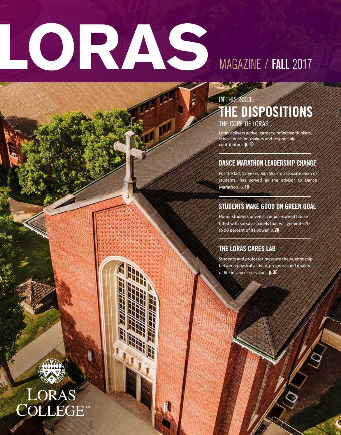 Loras College Magazine Fall 2017 by Loras College - Issuu