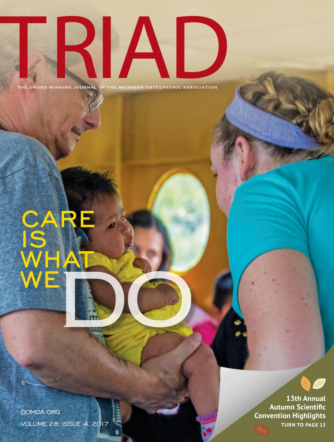 TRIAD Online Fall 2017.pdf by Michigan Osteopathic Association - Issuu