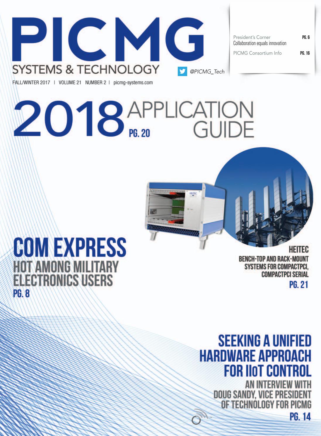 PICMG Systems & Technology with Application Guide Fall/Winter 2017 by ...