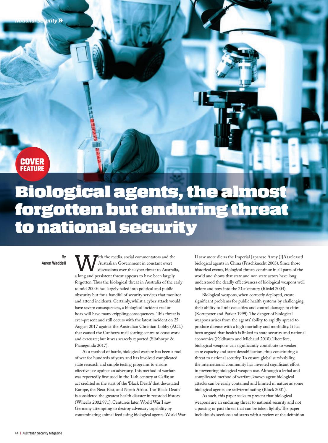 Australian Security Magazine, Oct/Nov 2017 by MySecurity Marketplace ...