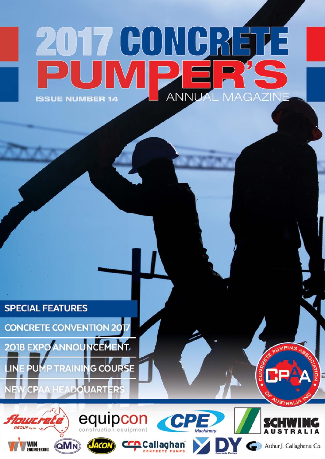 Concrete Pumper's Annual Magazine 2017 by HBM Group - Issuu