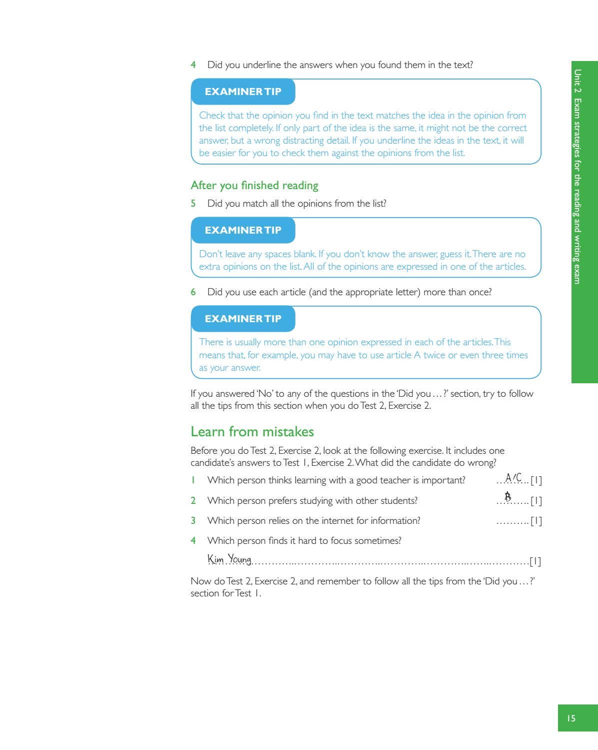 Preview Cambridge IGCSE® English as a Second Language Exam Preparation ...