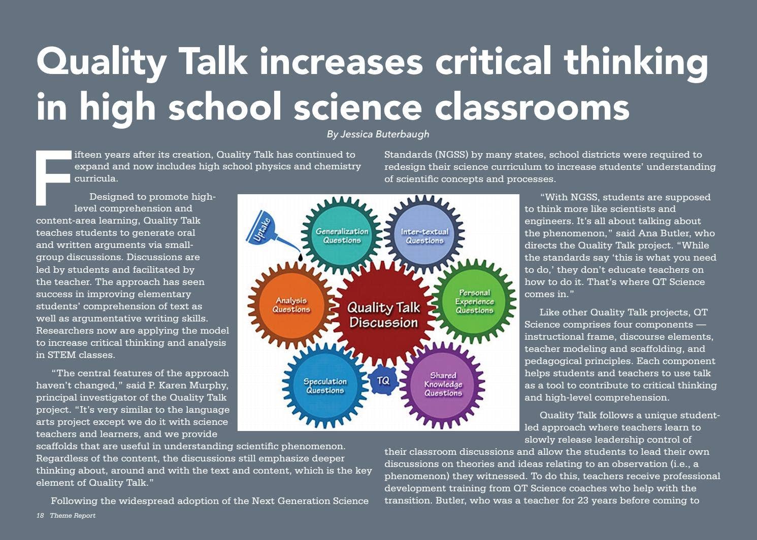 2017 Report on the Learning Sciences by Penn State College of Education ...