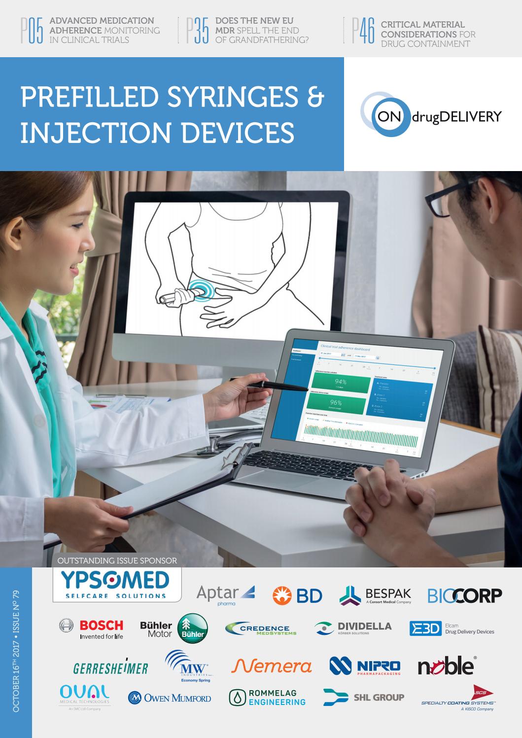 Prefilled Syringes And Injection Devices Ondrugdelivery Issue 79