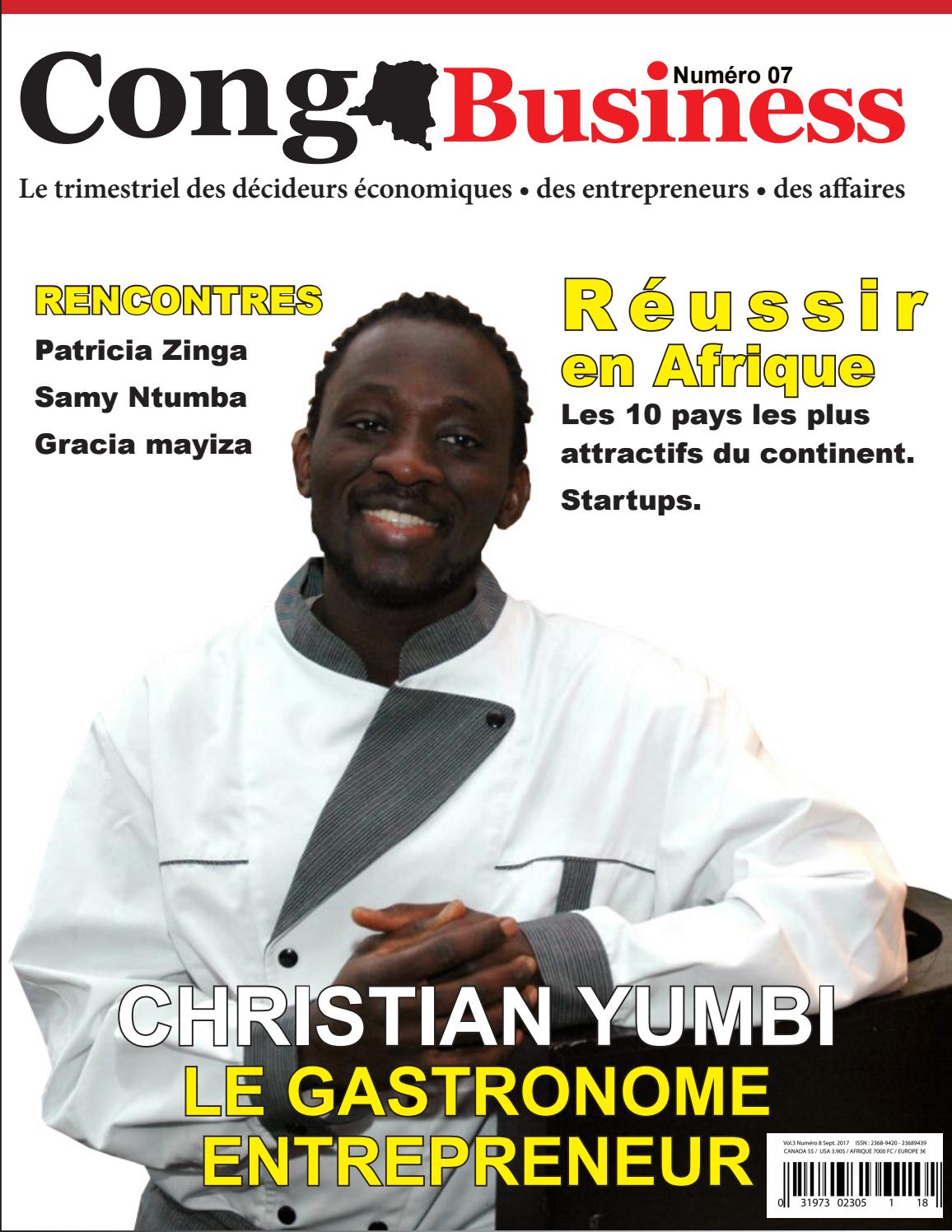 MAGAZINE CONGO BUSINESS NUMÉRO 7 by LARRY GLOBAL MEDIA - Issuu