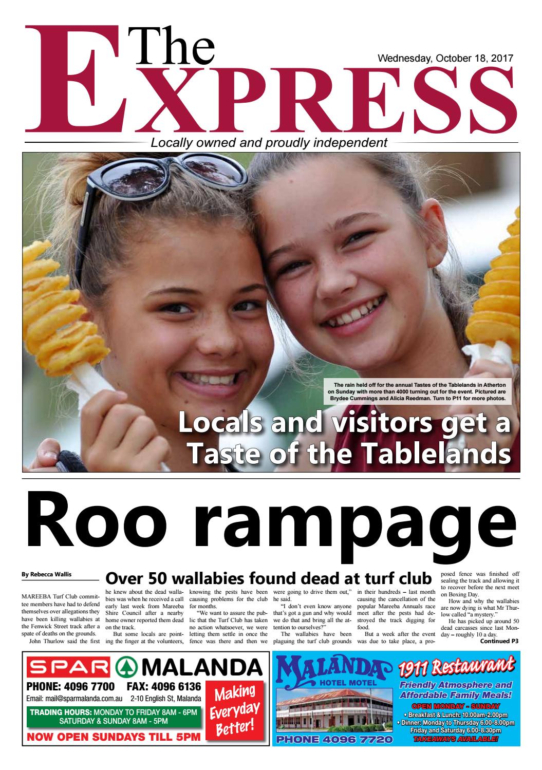 The Express Newspaper 18th October 2017 by Carlo Portella - Issuu