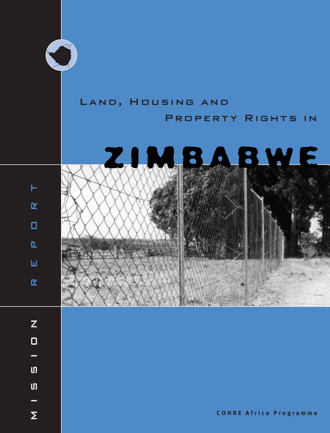 COHRE Mission Report Land Housing Property Rights Zimbabwe 2001 by The ...
