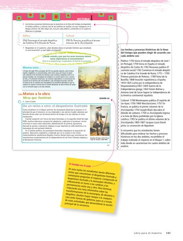 Historia i v1 lpm segundo grado by Admin MX - Issuu
