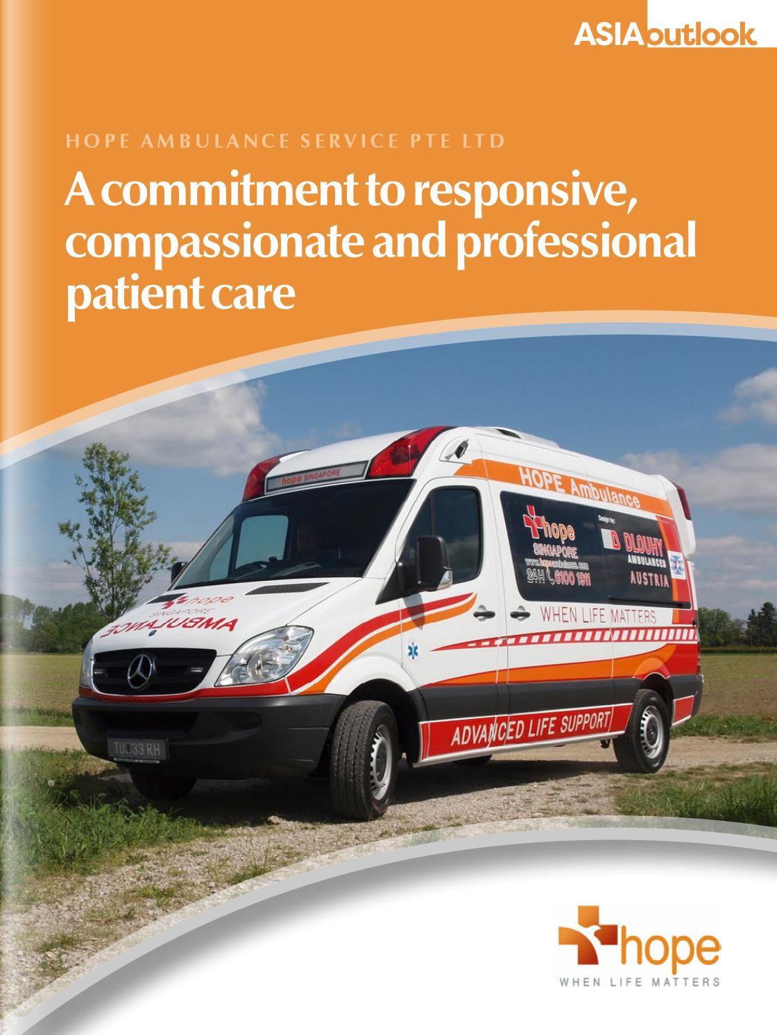 HOPE AMBULANCE SERVICE by Outlook Publishing - Issuu