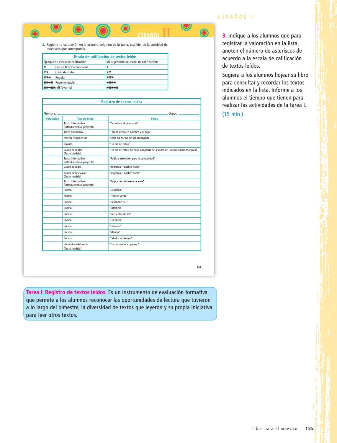 Espanol ii v2 lpm segundo grado by Admin MX - Issuu