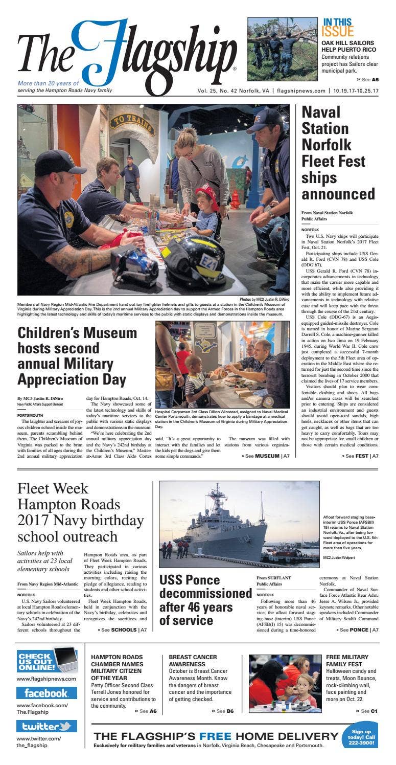 Flagship 10/19/17 by Military News - Issuu