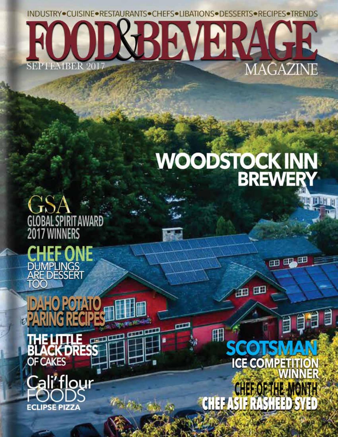 Food & Beverage Magazine September 2017 by Food & Beverage Magazine - Issuu