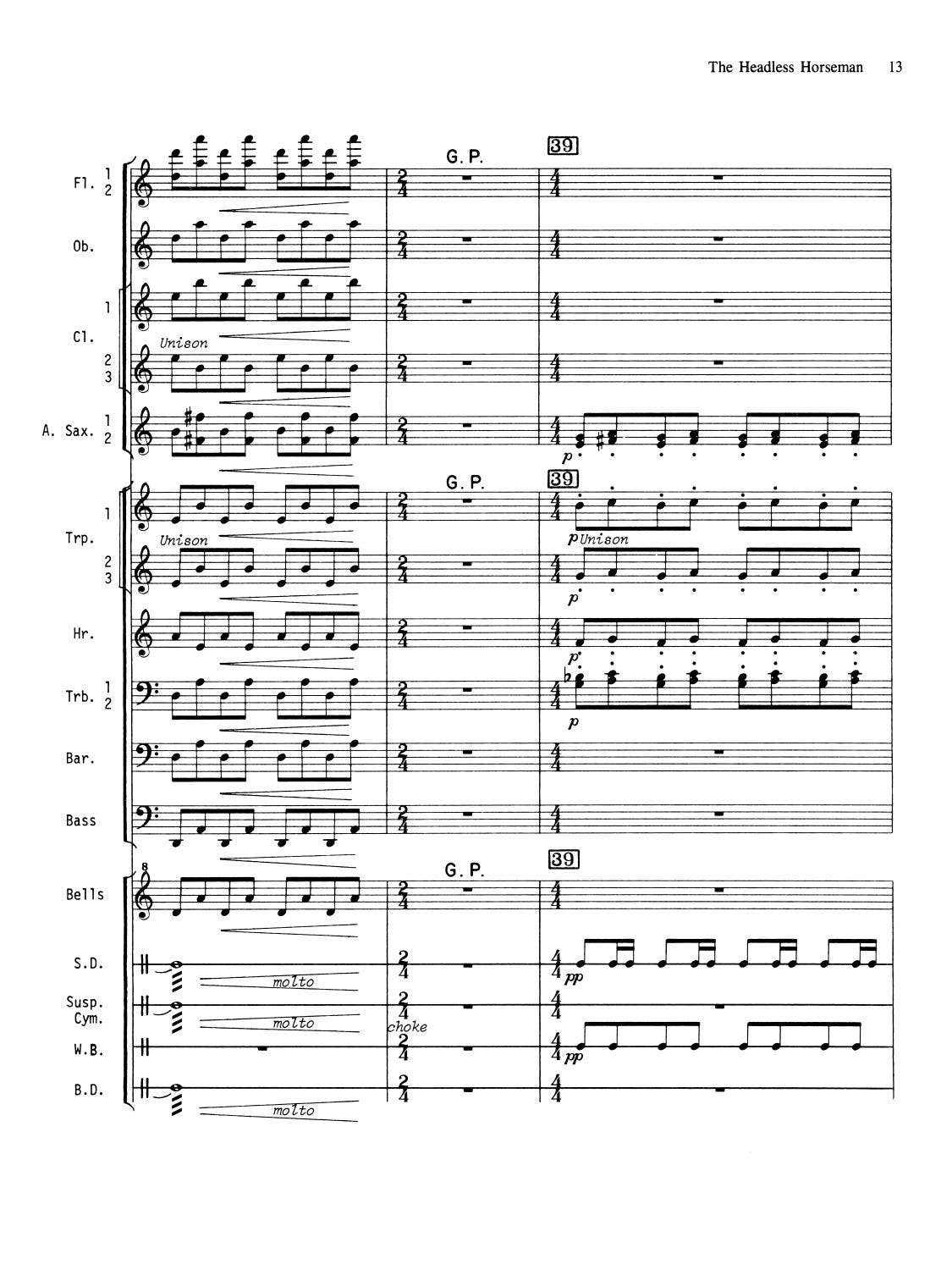 The Headless Horseman for concert band by Timothy Broege by Manhattan ...