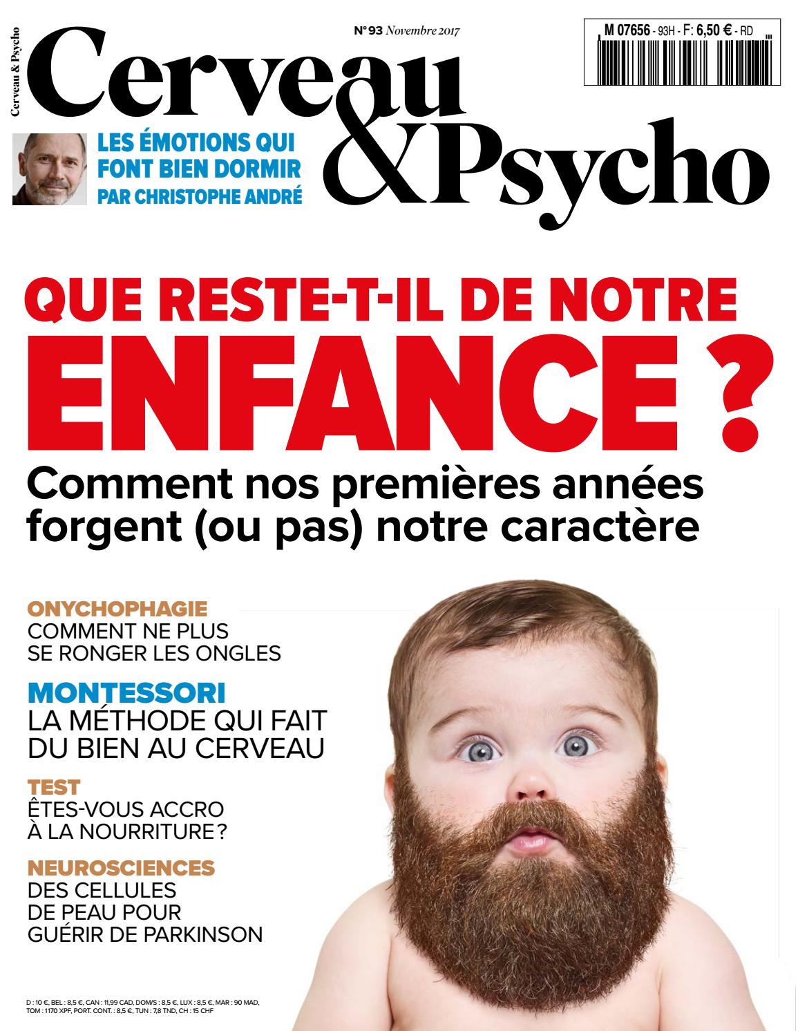 Cerveau & Psycho n°93 - novembre 2017 (Extraits) by Pour la Science - Issuu