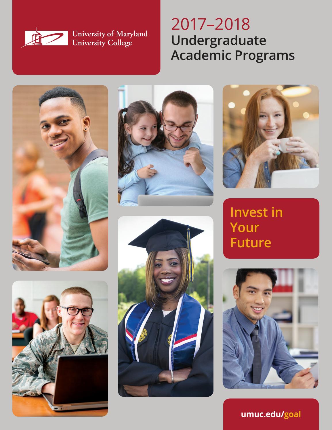 UMUC Undergraduate Prospect Brochure by University of Maryland Global ...