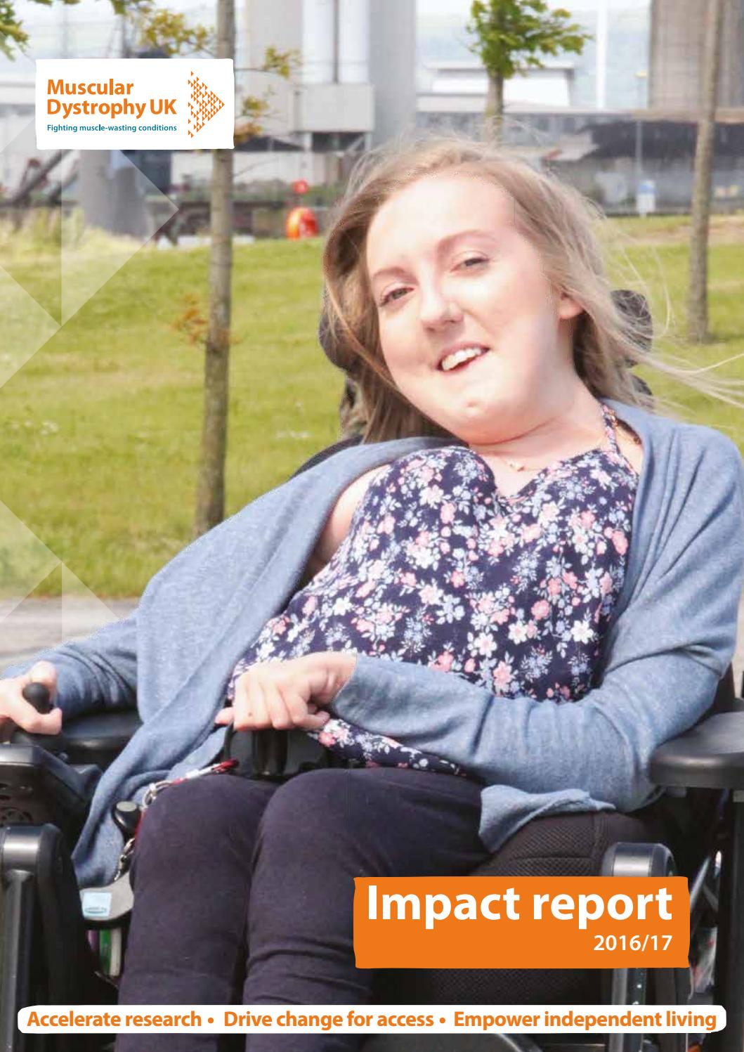 Impact report 2017 by Muscular Dystrophy UK - Issuu
