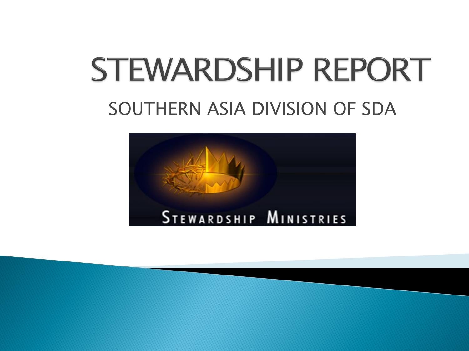 SUD Stewardship Report by Adventist Stewardship Ministries - Issuu
