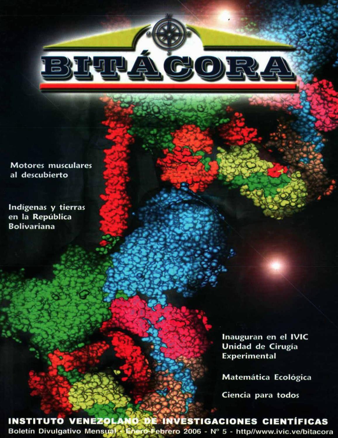 Bitácora (Edición Nº 5) by Instituto Venezolano de Investigaciones ...