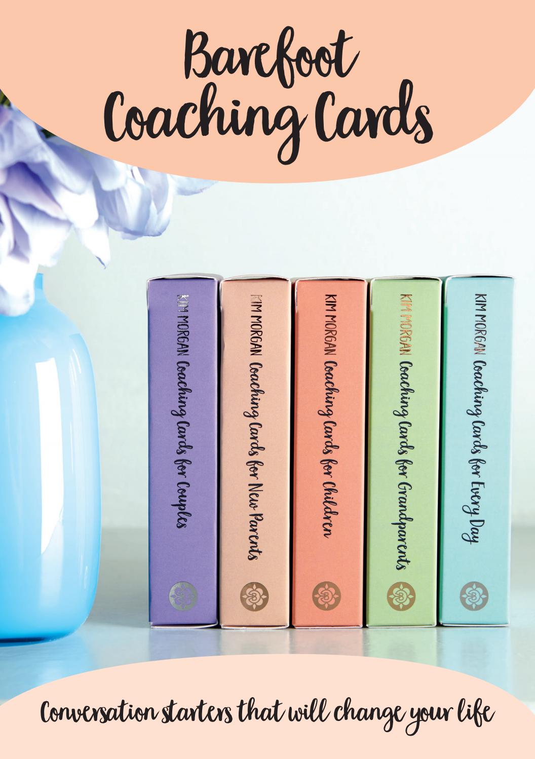 Barefoot Coaching Ltd Consumer Cards Brochure by Scarlet Design ...