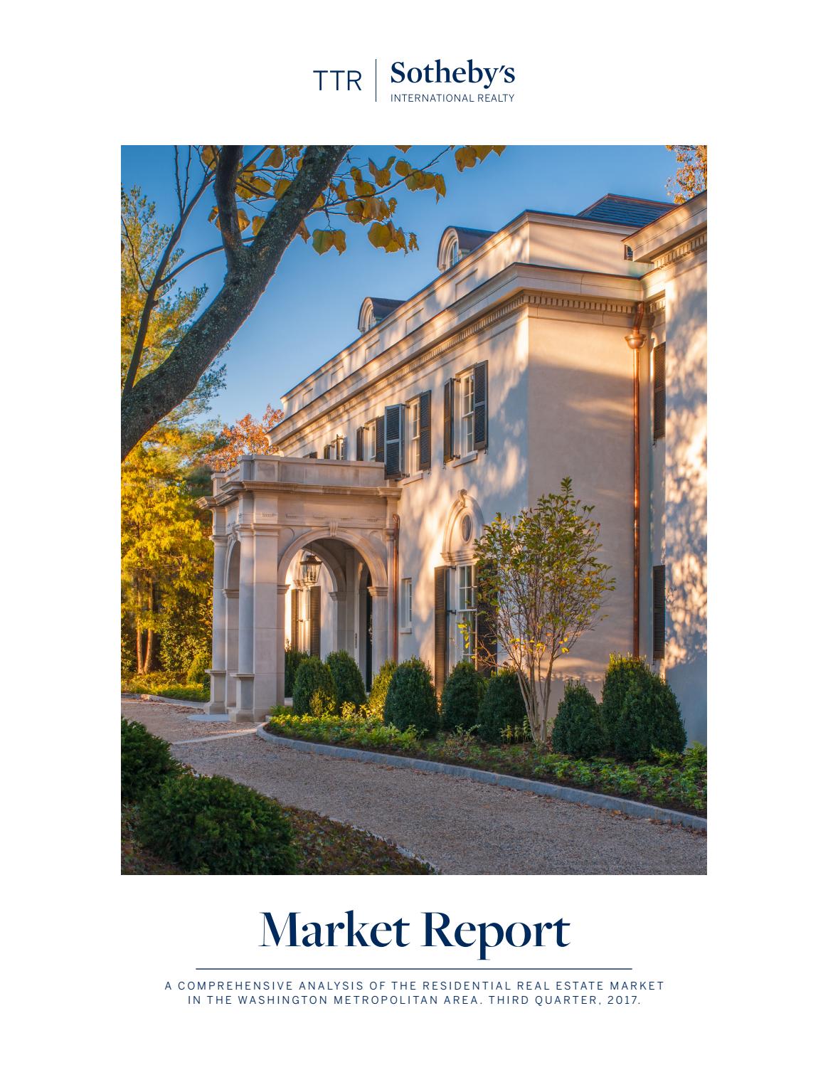 2017 Market Report: Third Quarter by TTR Sotheby's International Realty ...