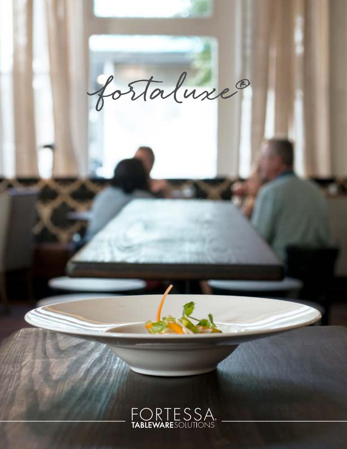 Fortaluxe by Fortessa Tableware Solutions - Issuu
