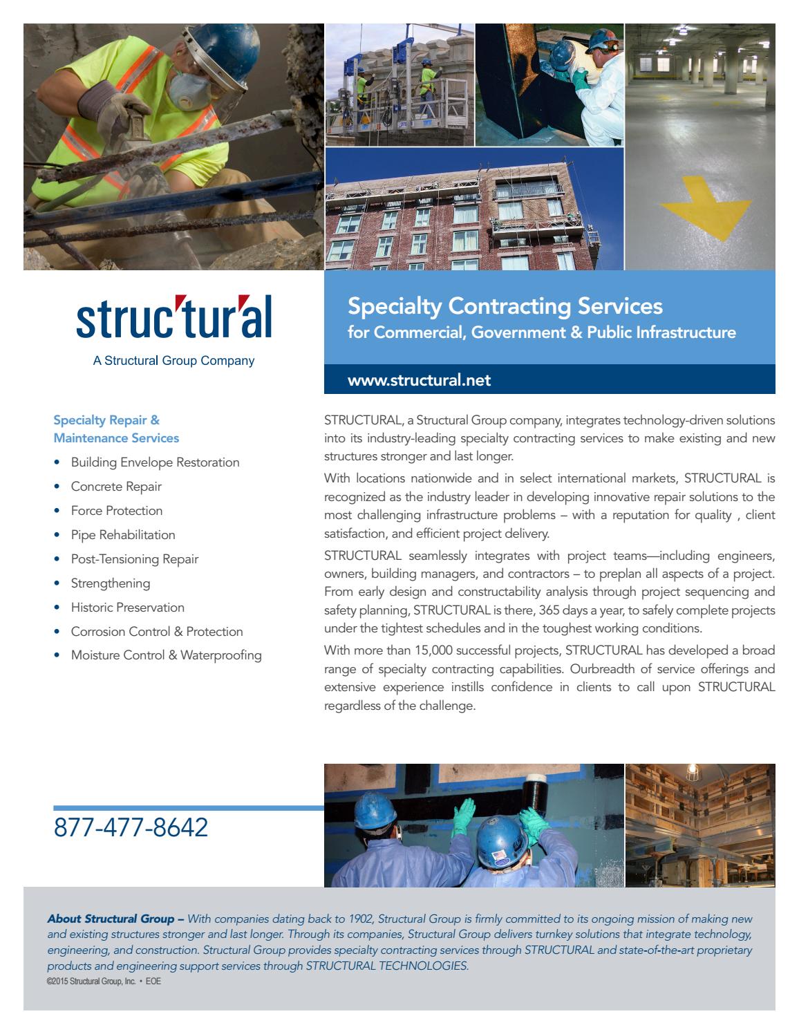 STRUCTURAL Commercial Public Specialty Contracting Services by ...