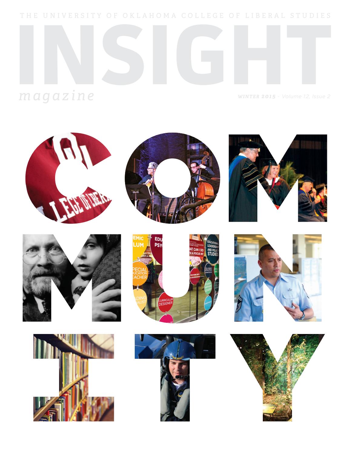 Insight Magazine | Winter 2015 by University of Oklahoma - College of ...