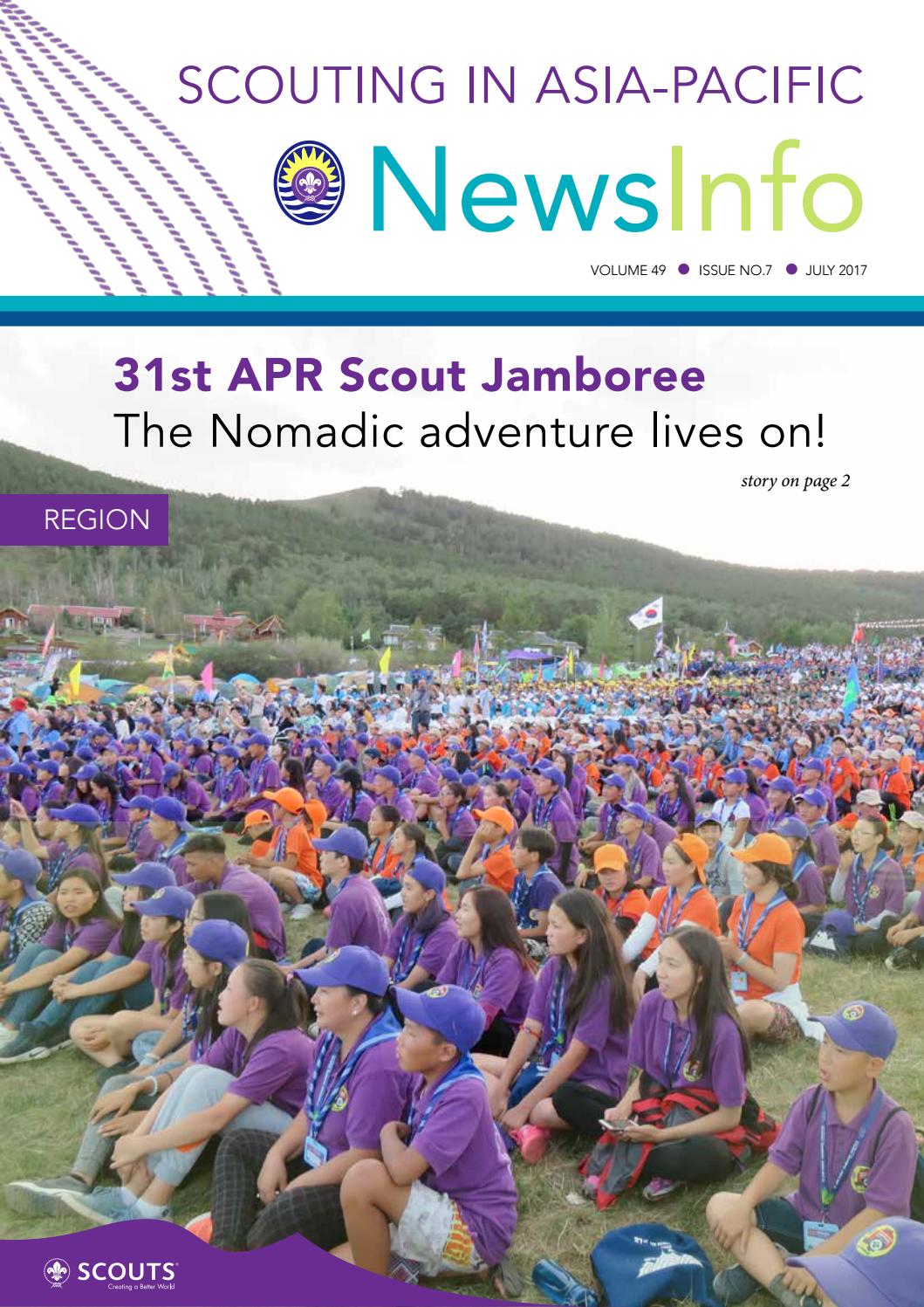 Scouting Asia-Pacific NewsInfo July 2017 by World Organization of the ...