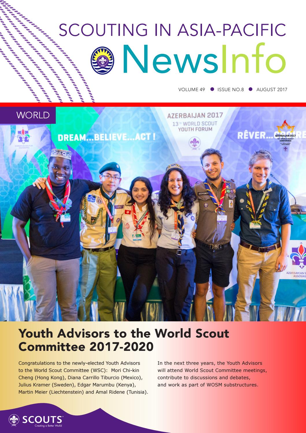 Scouting in Asia-Pacific NewsInfo August 2017 issue by World ...