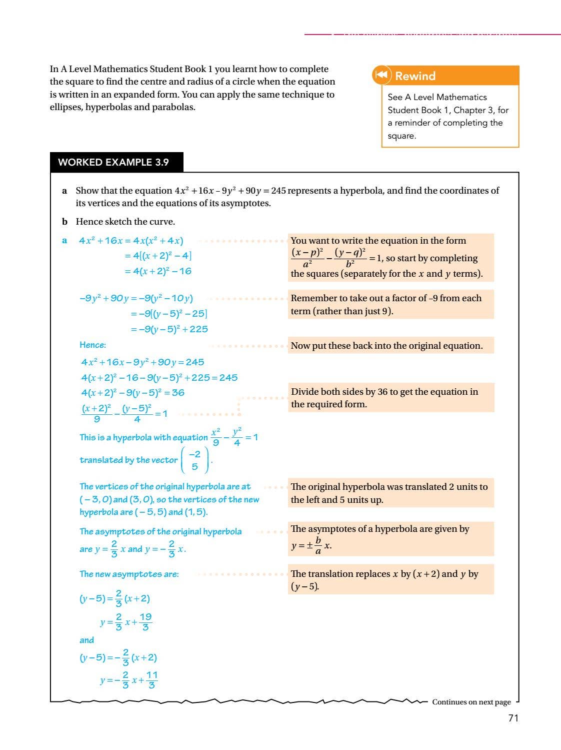 Preview A Level Further Mathematics for AQA Student Book 1 by Cambridge ...