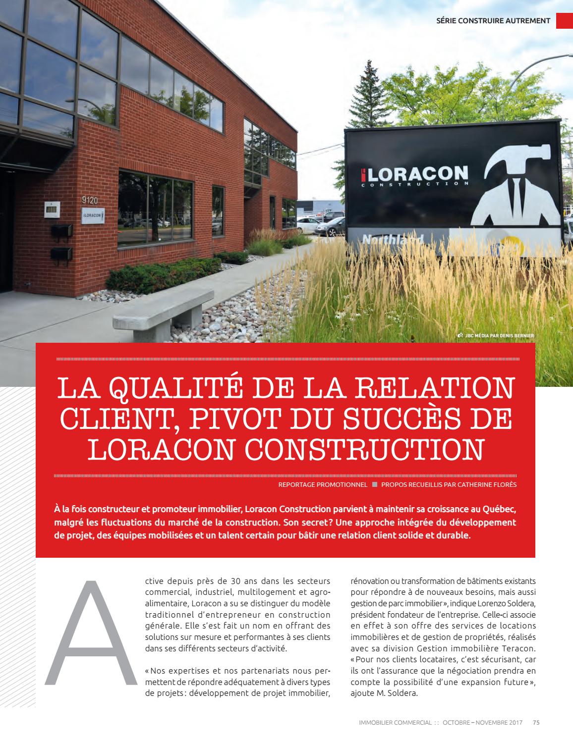Loracon - Immobilier commercial volume 10 - numéro 5 by JBC Média inc ...