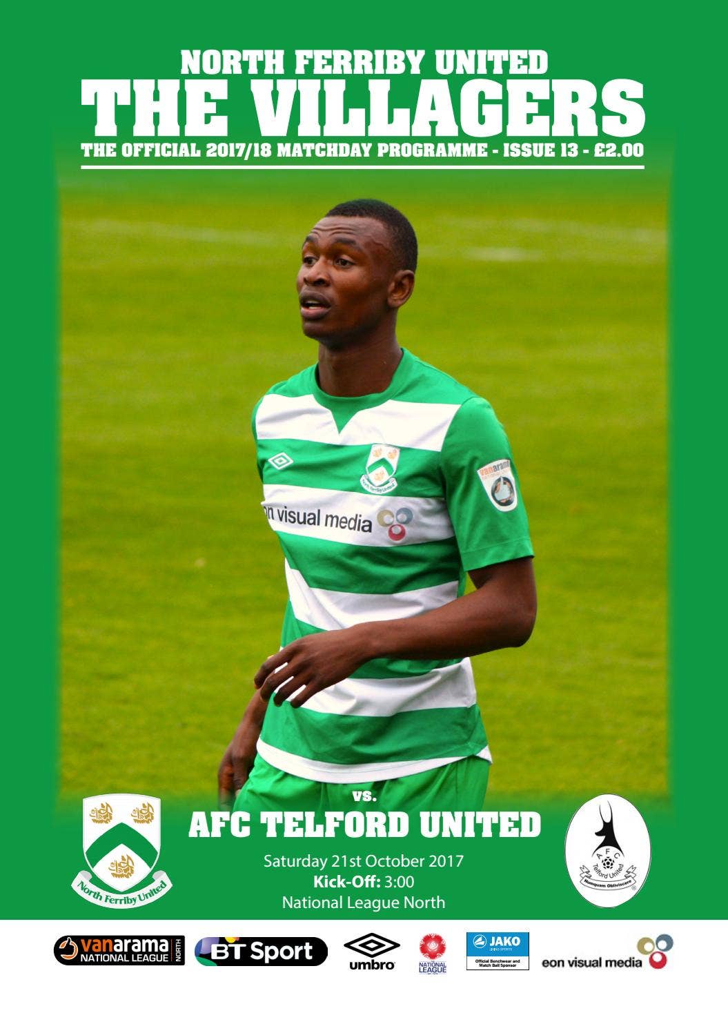North Ferriby United vs AFC Telford United by Jamie Barwick - Issuu