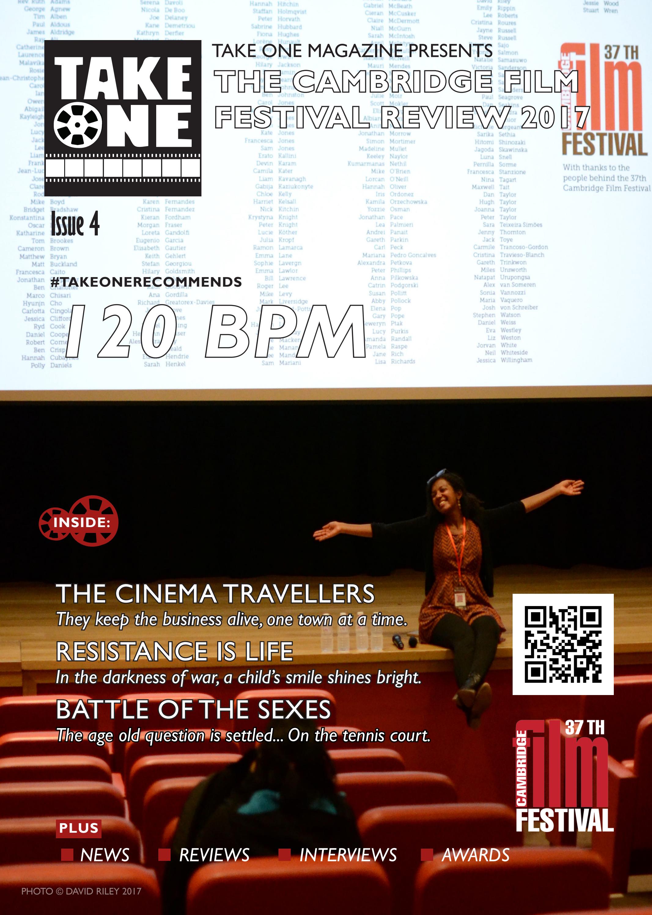 Issue 4: The 2017 Cambridge Film Festival Review by TAKE ONE Magazine ...