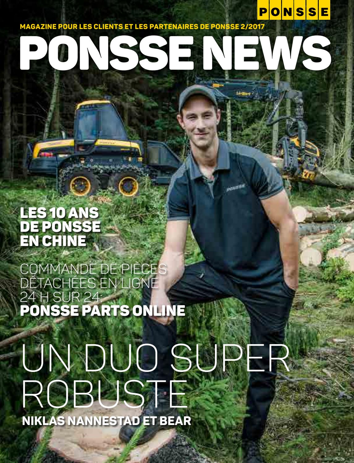 Ponsse News 2/2017 in French by Ponsse Plc - Issuu