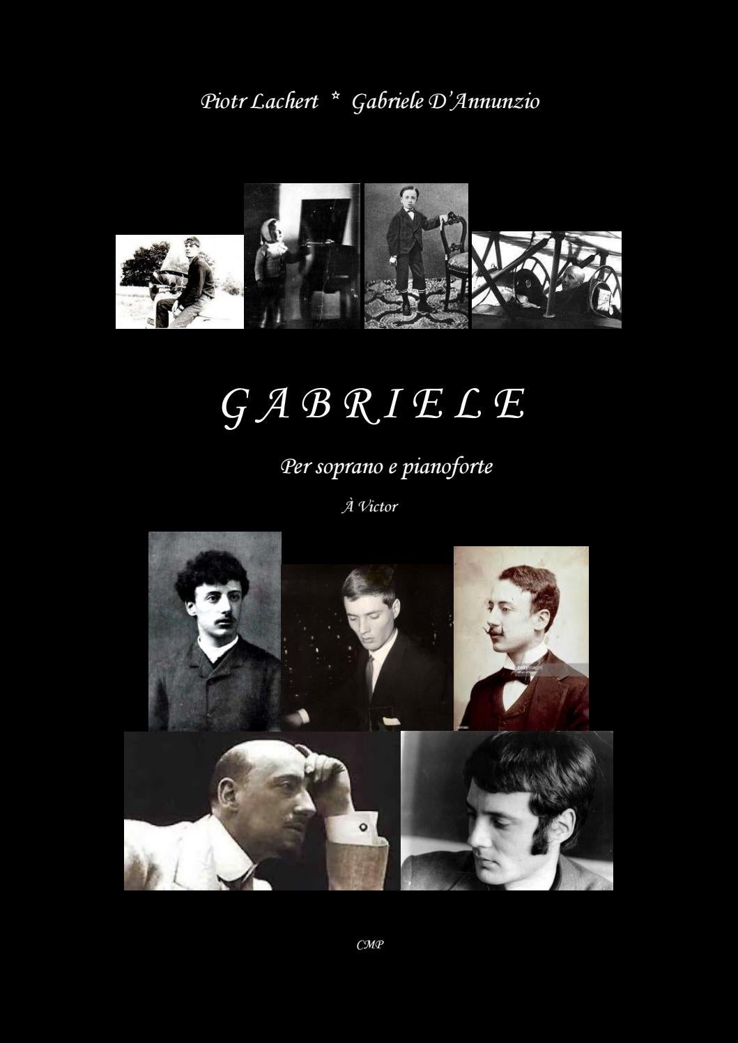 Gabriele per voce e pianoforte by Piotr Lachert - Issuu