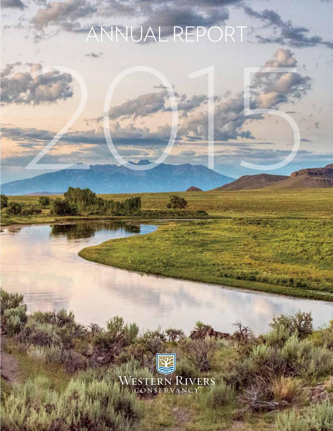 Western Rivers Conservancy 2015 Annual Report by Western Rivers ...