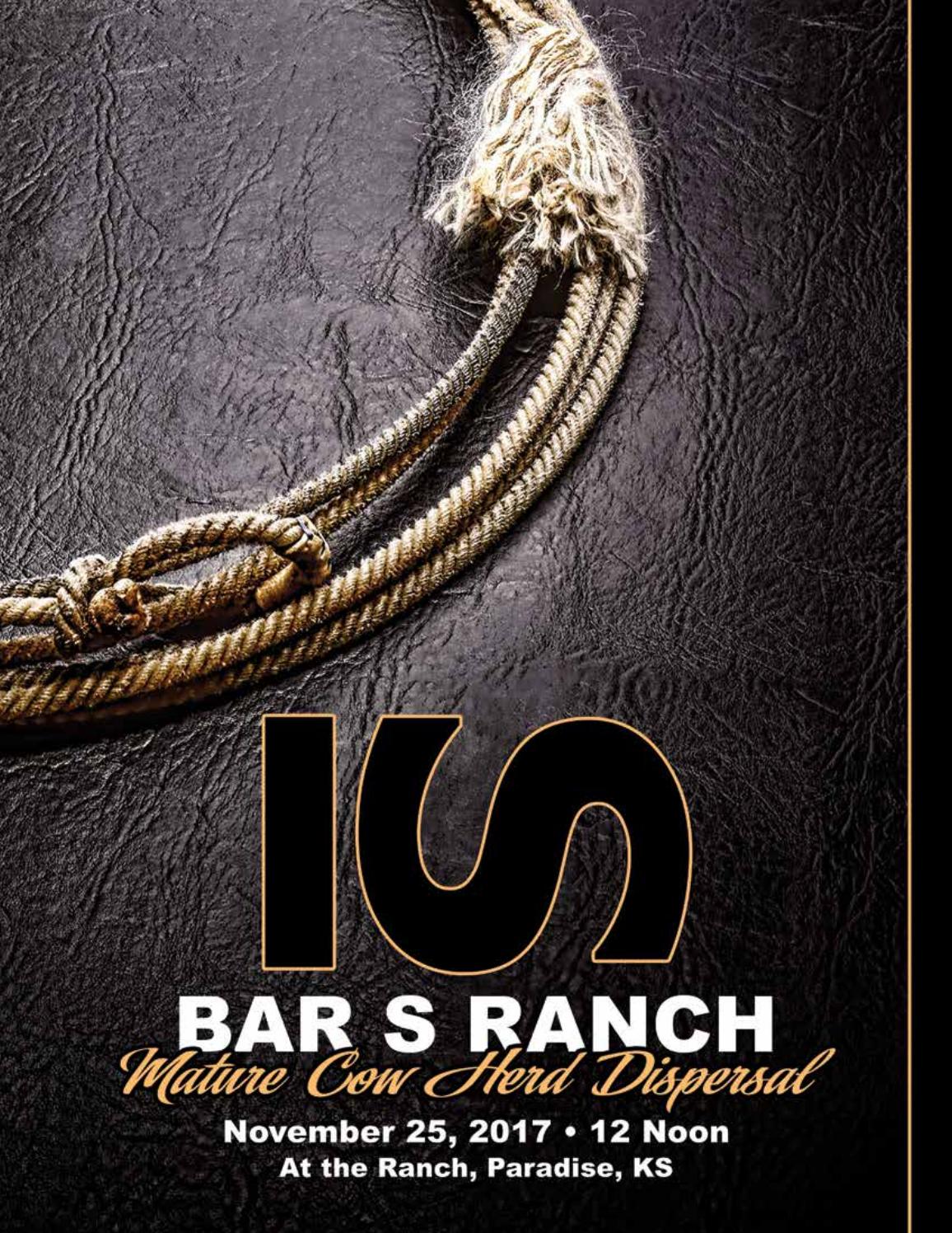 Bar S Ranch Mature Cow Herd Dispersal by Brandmark Imaging - Issuu