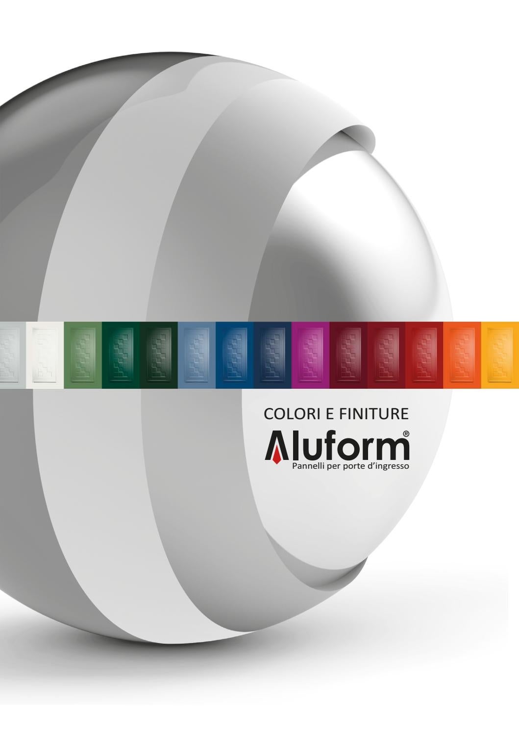 Cartella Colori Aluform by RoyalPat - Issuu