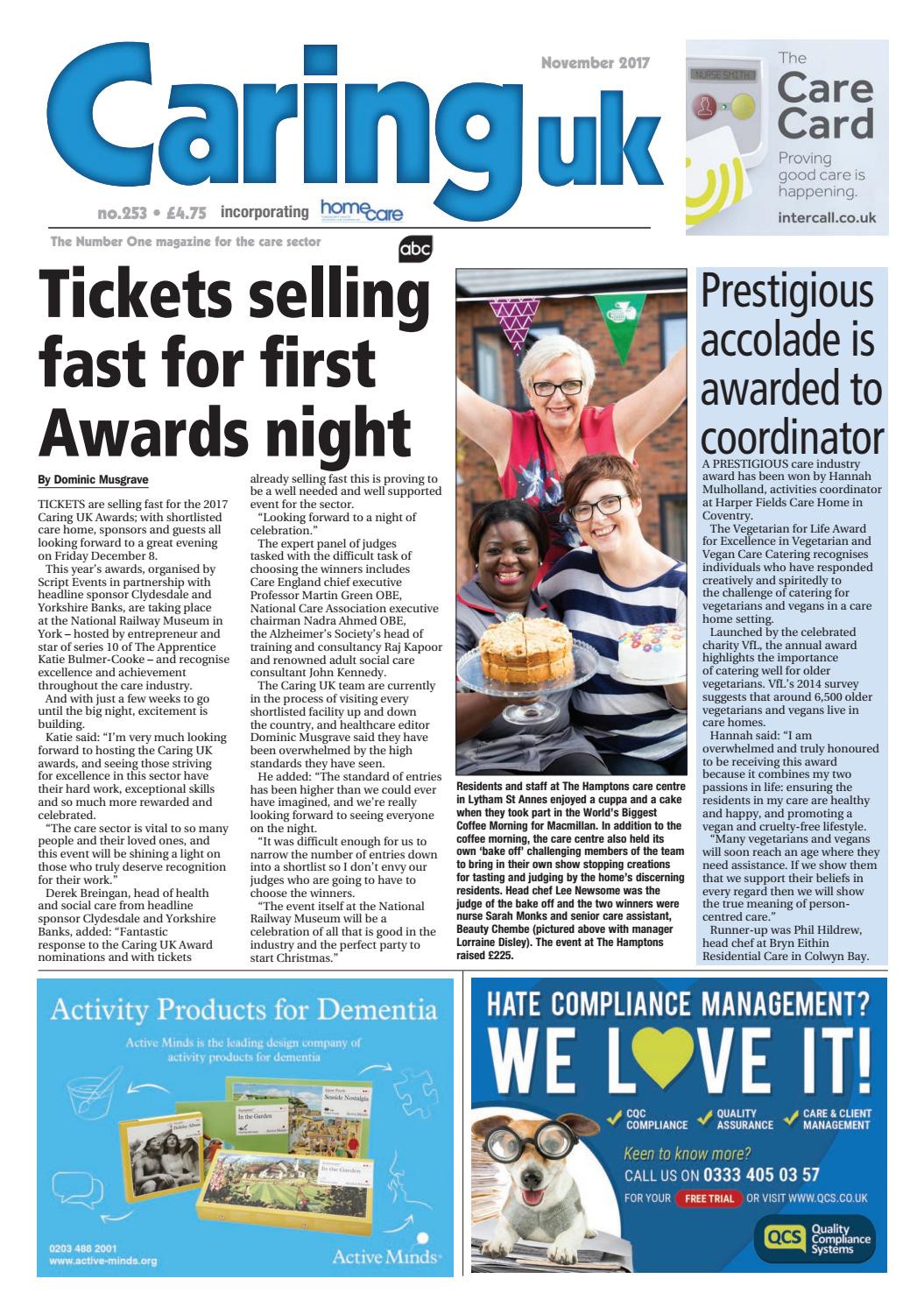 Caring UK November 2017 by Script Media - Issuu